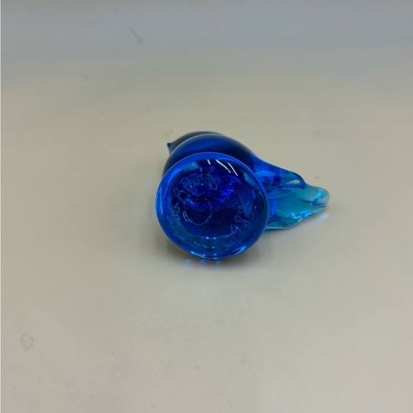 Vintage | Accents | Vintage Bluebird Of Happiness Art Glass By Ozark ...